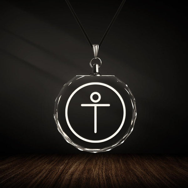 Glass Pendant - Crystal JESUS – METALICHT